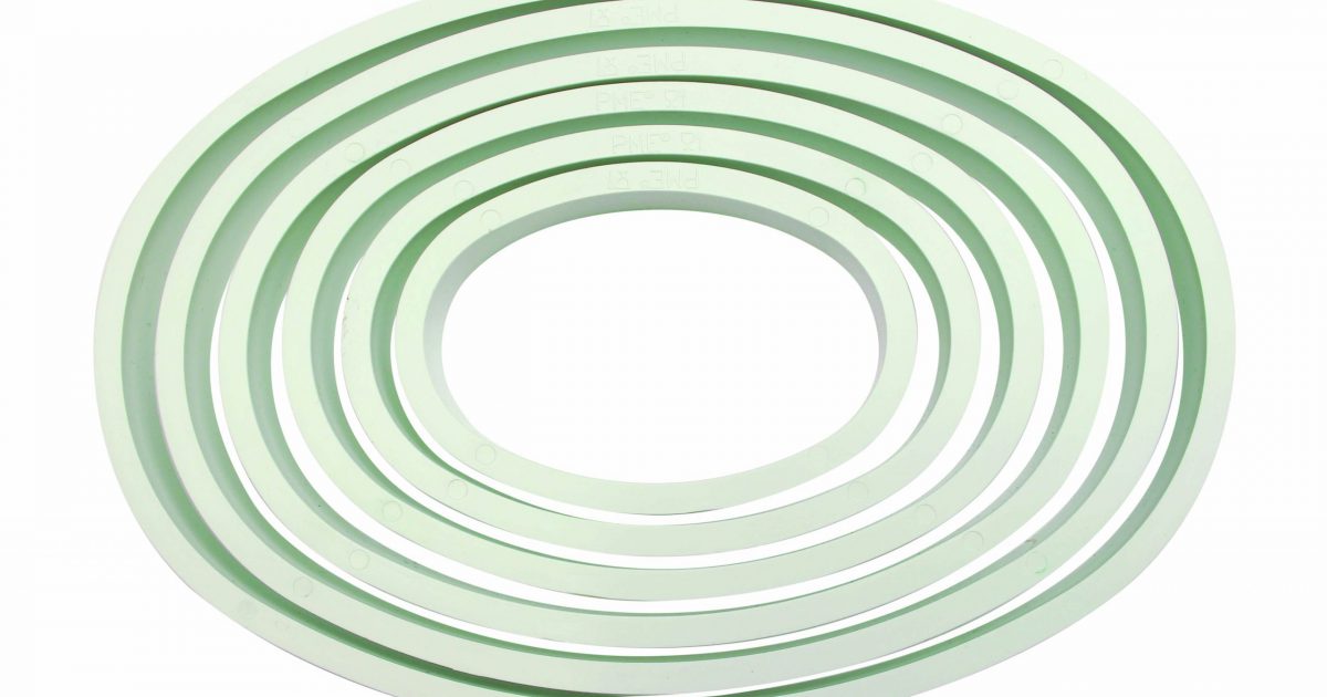 PME Oval Cutters Set/6 - Cakeparts.com